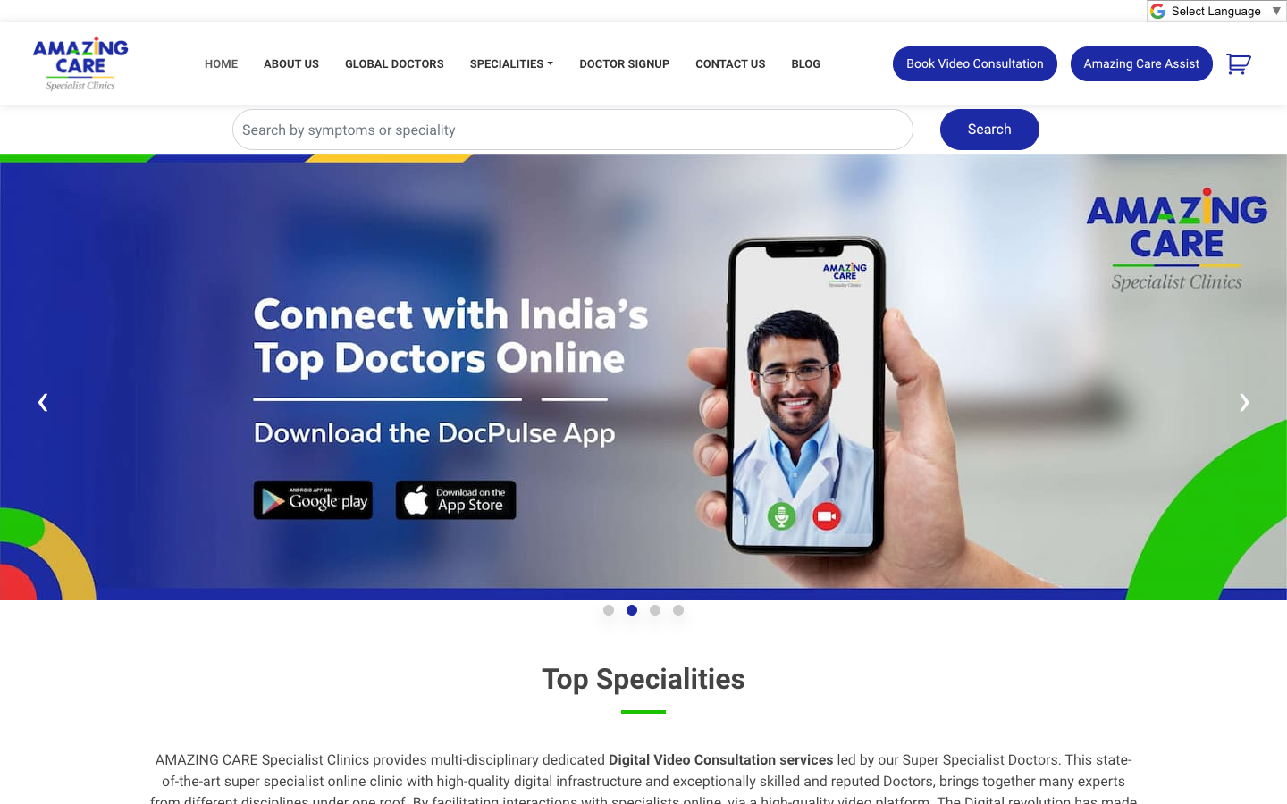 A Complete Healthcare Solution Online: Codenbrand Builds a Website for ...